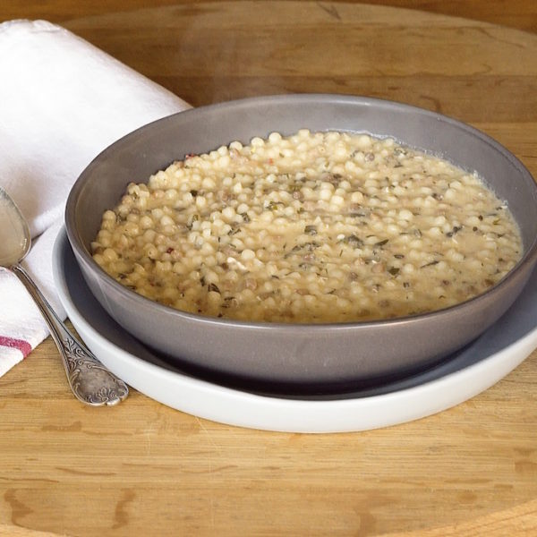 Chicken Soup with Fregola Avgolemono-Style - Be Inspired - Food Wine Travel