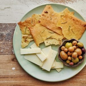 Pane Carasau with Rosemary, Olives & Pecorino - Be Inspired - Food Wine ...