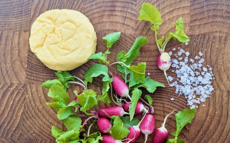 Radishes with Cultured Butter & Salt - Be Inspired - Food Wine Travel