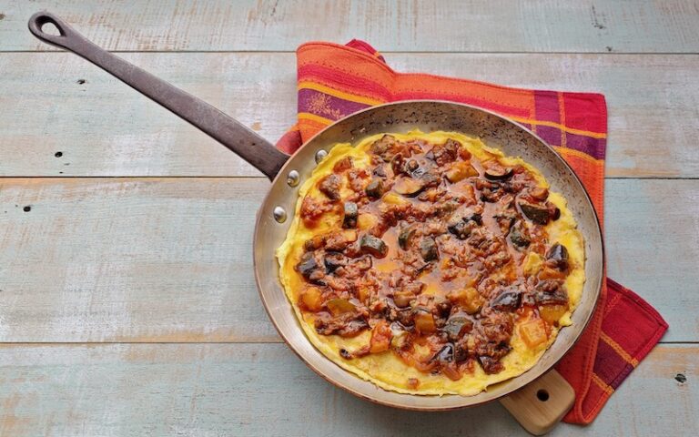 Provençal Omelette (Ratatouille Omelette) - Be Inspired - Food Wine Travel