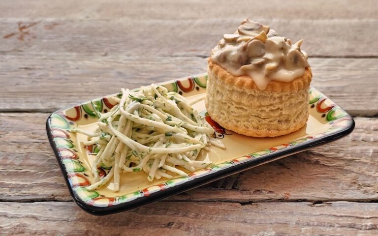 Pastetli: Swiss Vol-au-Vents with Creamy Pork & Mushroom Filling