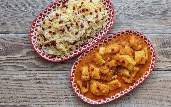 Persian Fish With Barberry Sauce: Seafood Zereshk Polo