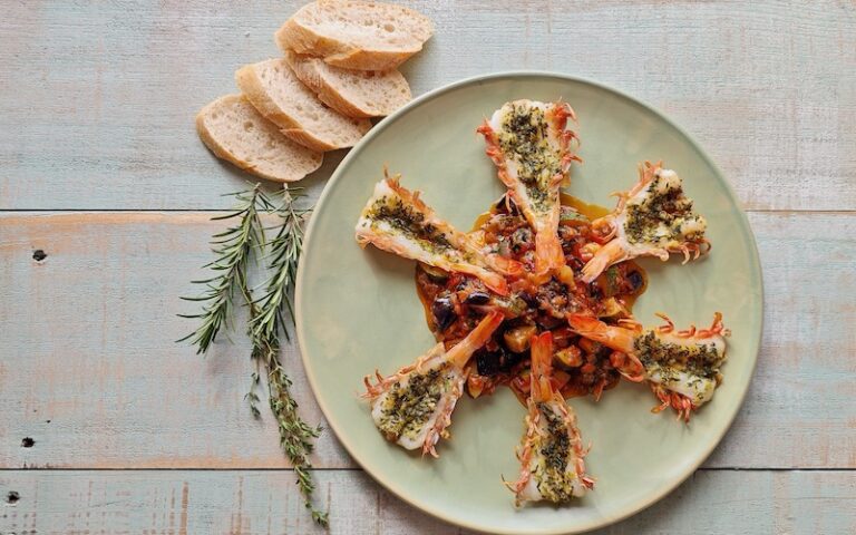 Grilled Provençal Prawns with Ratatouille - Be Inspired - Food Wine Travel