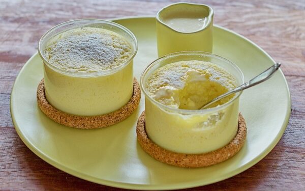 Lemon Delicious Pudding: Easy self-saucing lemon pudding